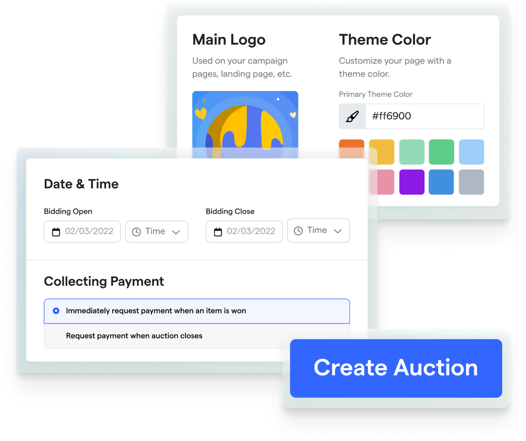 Free & User-Friendly Auction Management Software | Givebutter