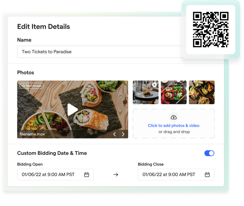 Free & User-Friendly Auction Management Software | Givebutter