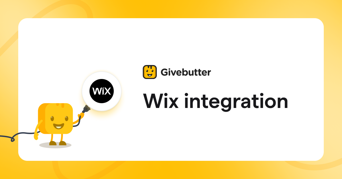 How To Accept Donations On Wix For Free Givebutter How To Accept Donations On Wix For Free Givebutter