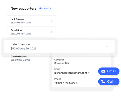 Free & Automatic Nonprofit Donation Receipts | Givebutter