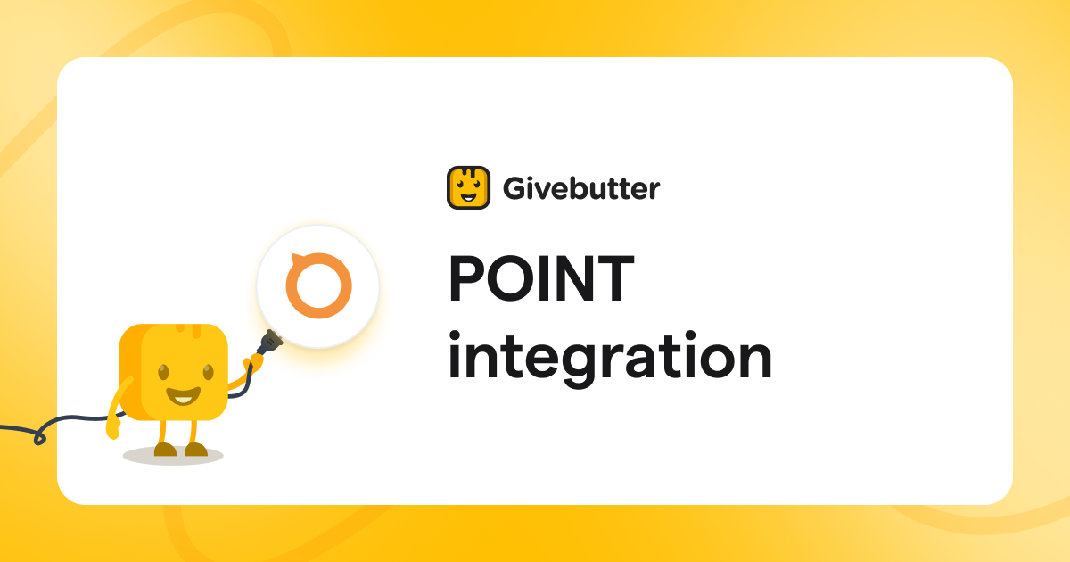 POINT Volunteer Management Software For Nonprofits | Givebutter