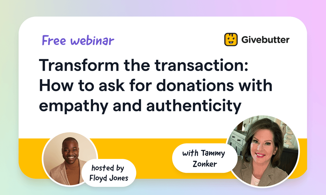 Free Fundraising Webinars & Events | Givebutter