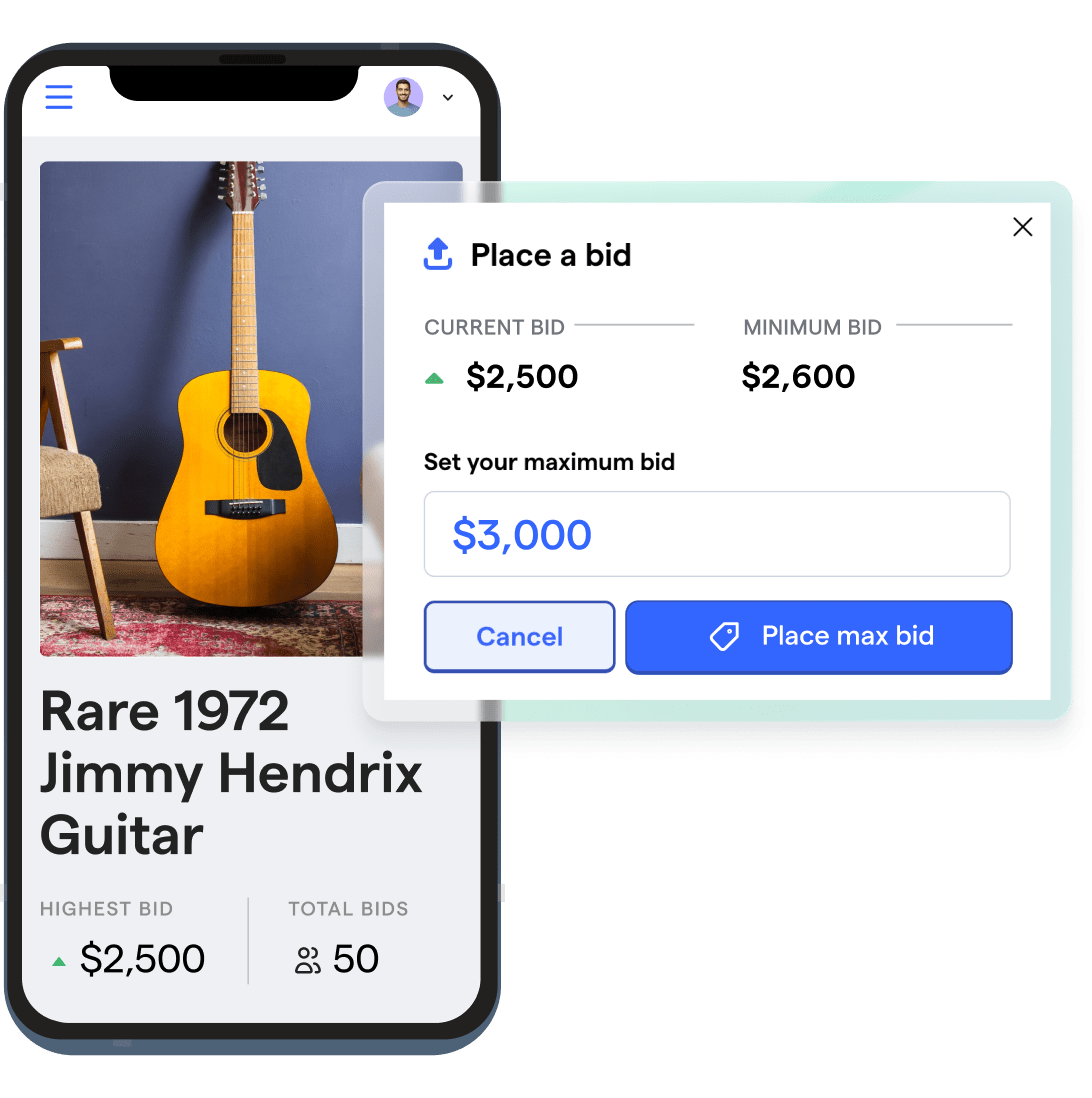 Free Mobile Bidding Software For Silent Auctions | Givebutter