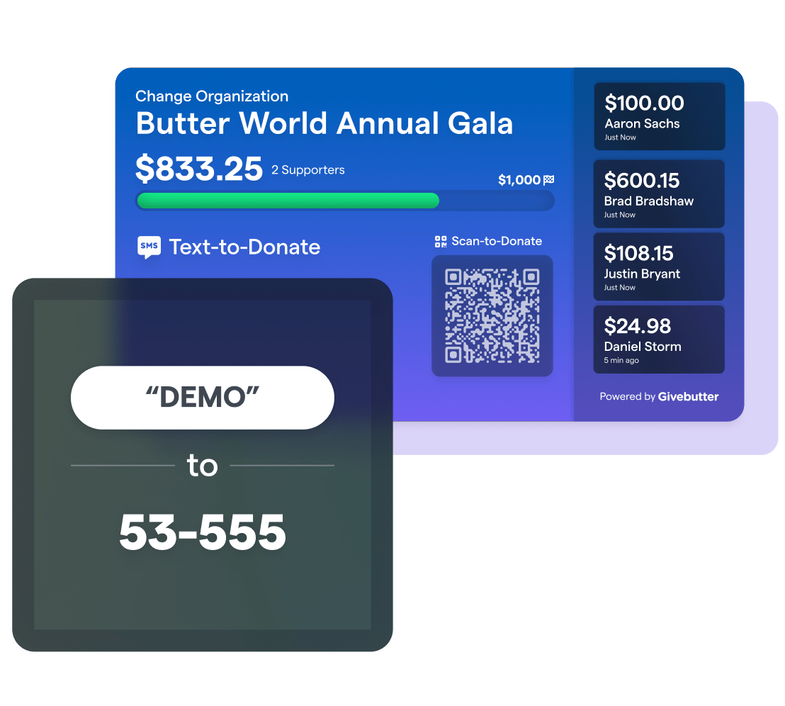 Free Text-To-Donate: Create Custom Keywords | Givebutter