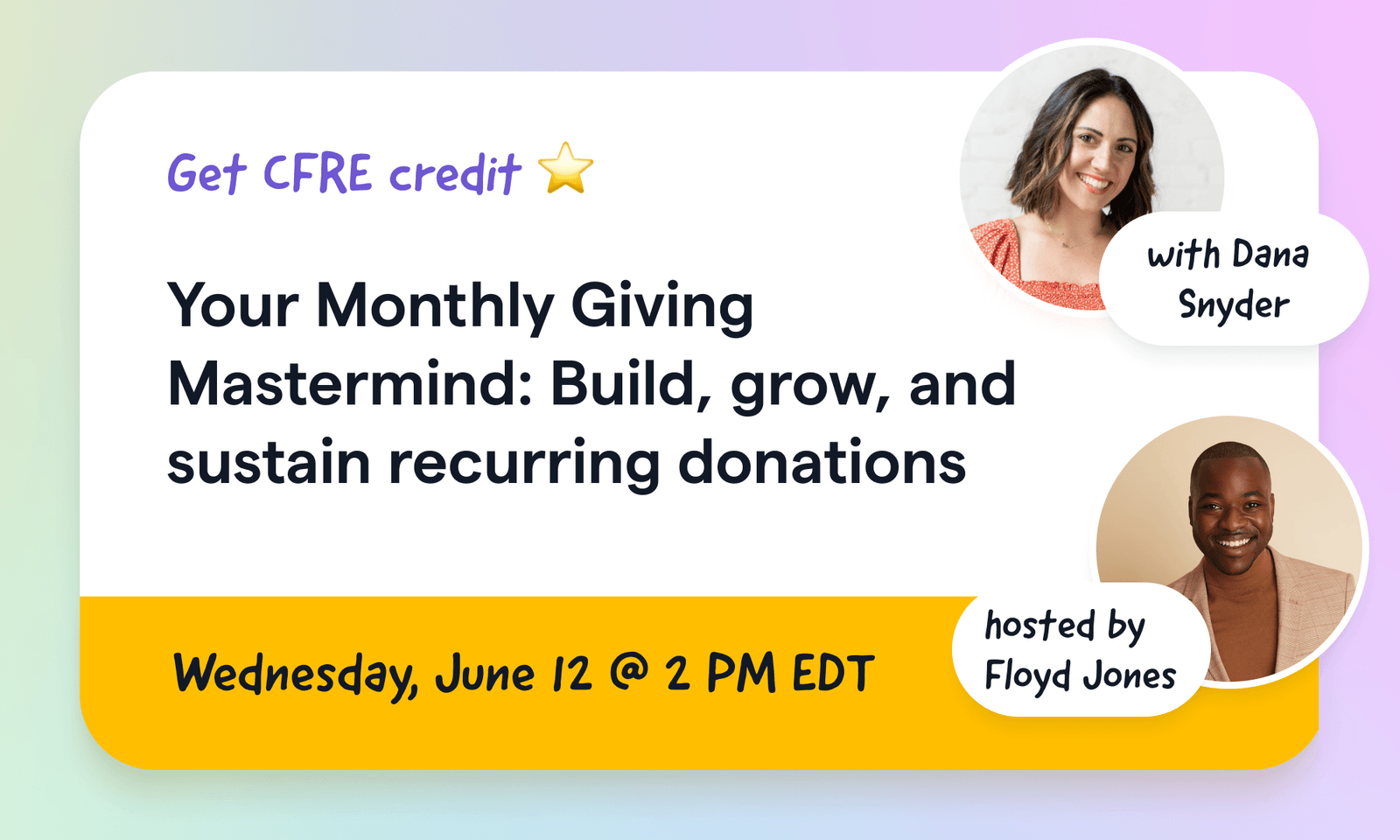 Free Fundraising Webinars & Events | Givebutter