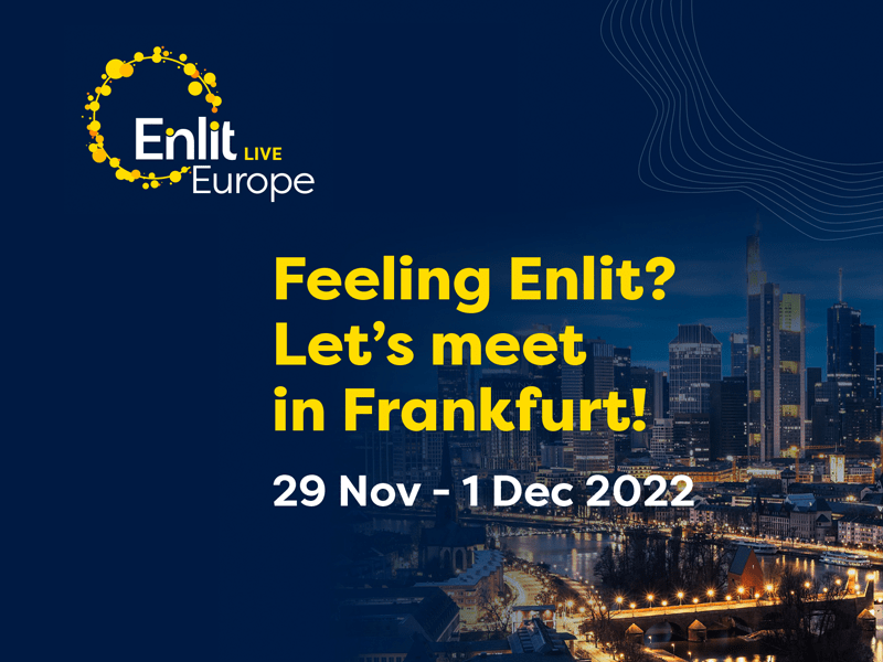 Getting ready for Enlit 2022! | Blicker