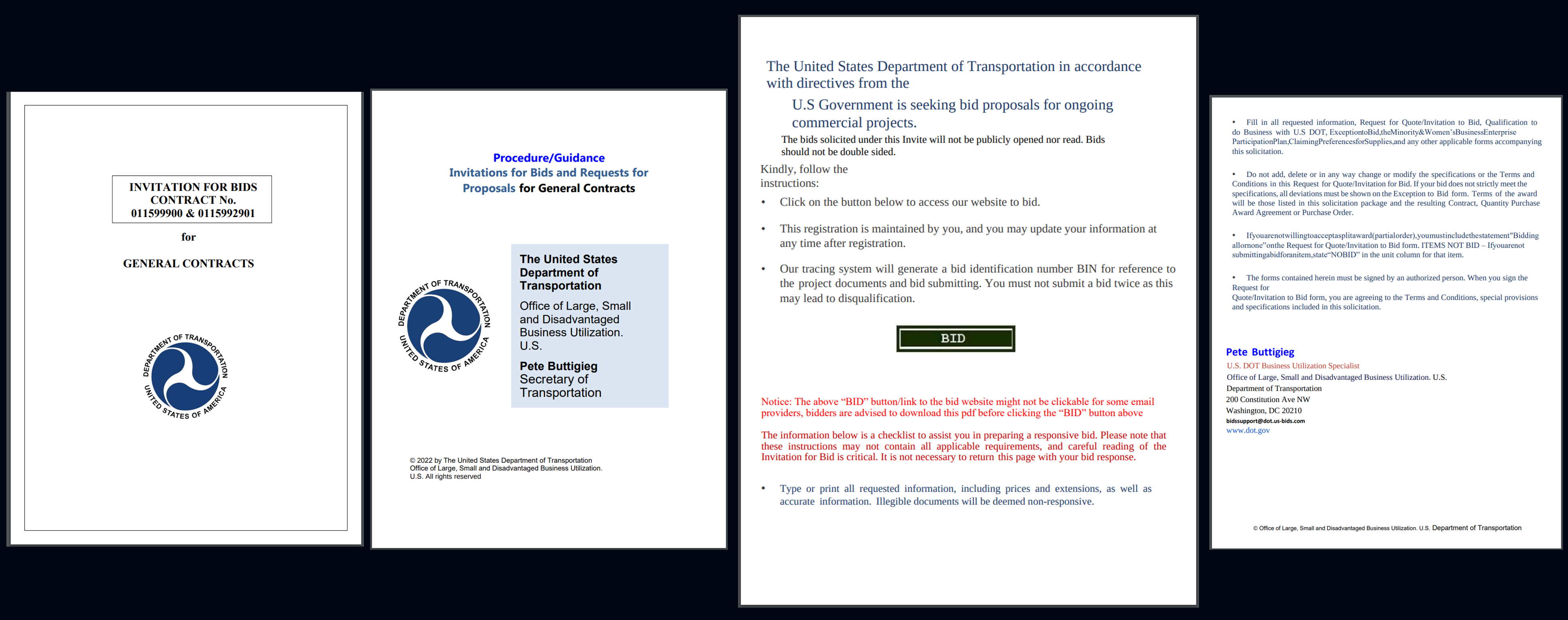 The spoofed 2022 US Department of Transportation site is the most ...