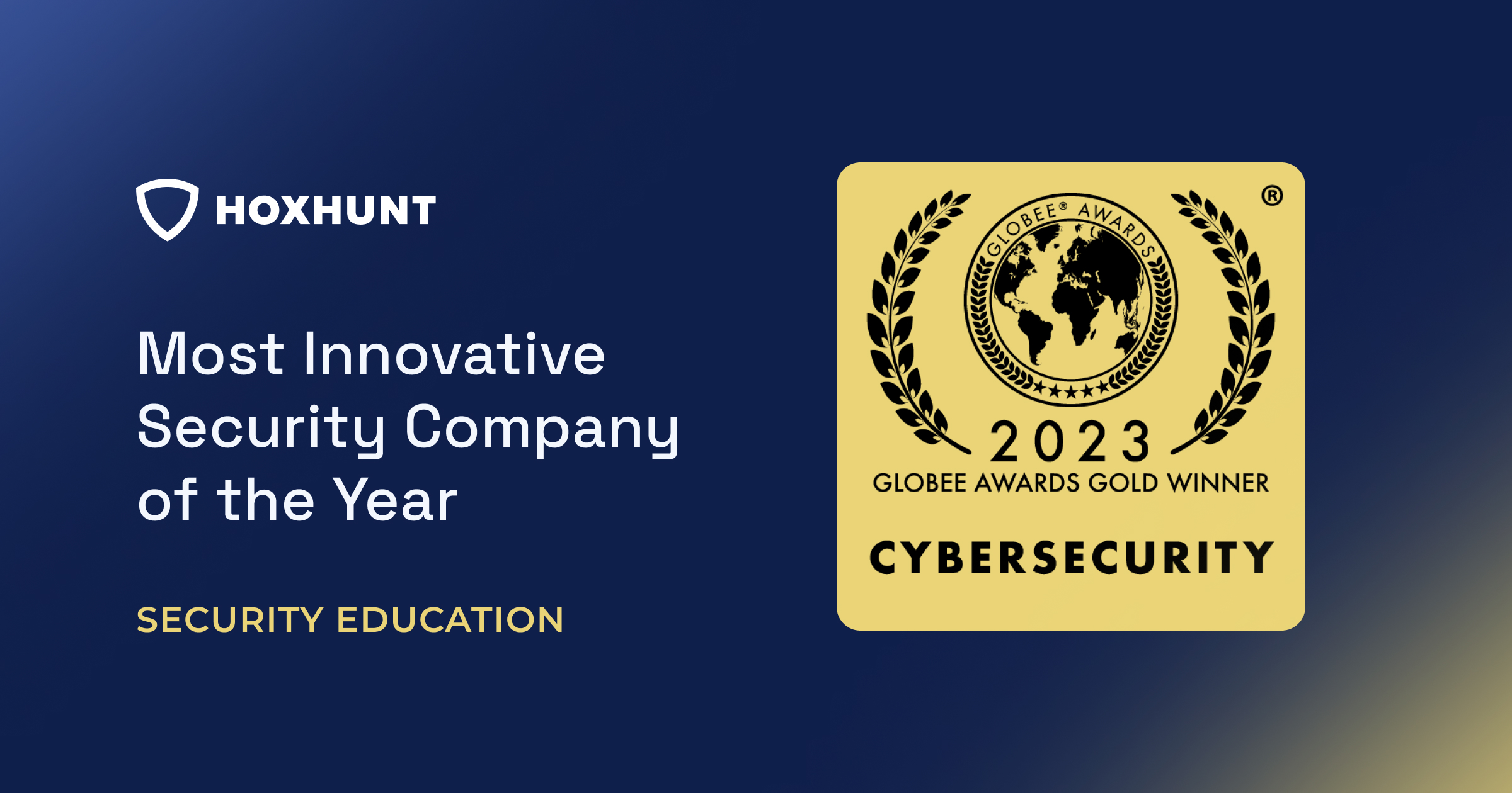 Hoxhunt named Most Innovative Security Education Company in the 19th ...
