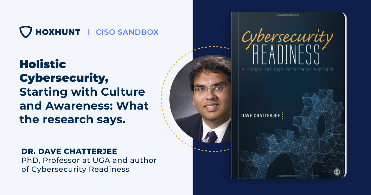 Professor Dave Chatterjee explains holistic cybersecurity - Hoxhunt
