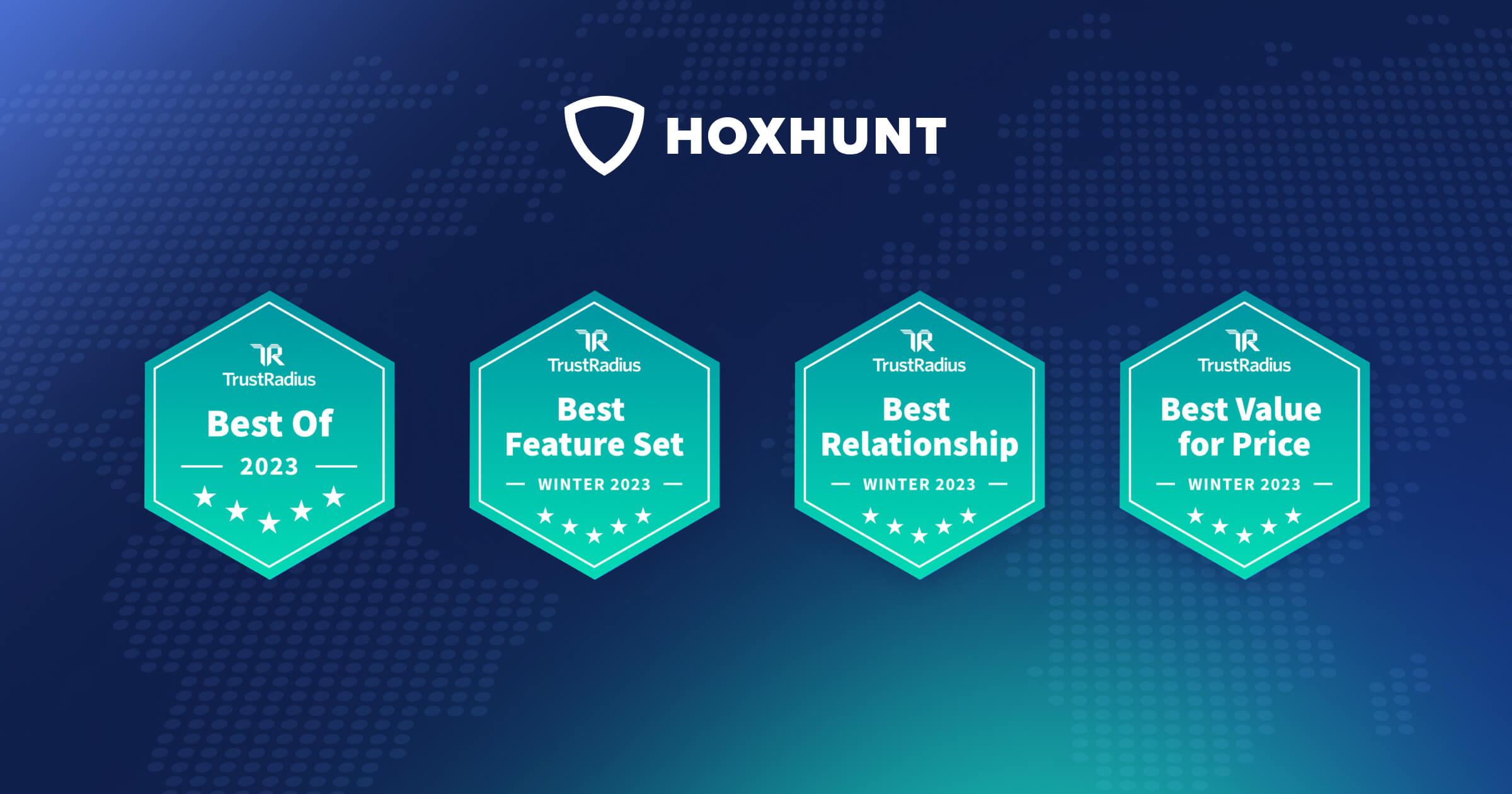 TrustRadius awards Hoxhunt with 3 awards for Winter 2023! - Hoxhunt