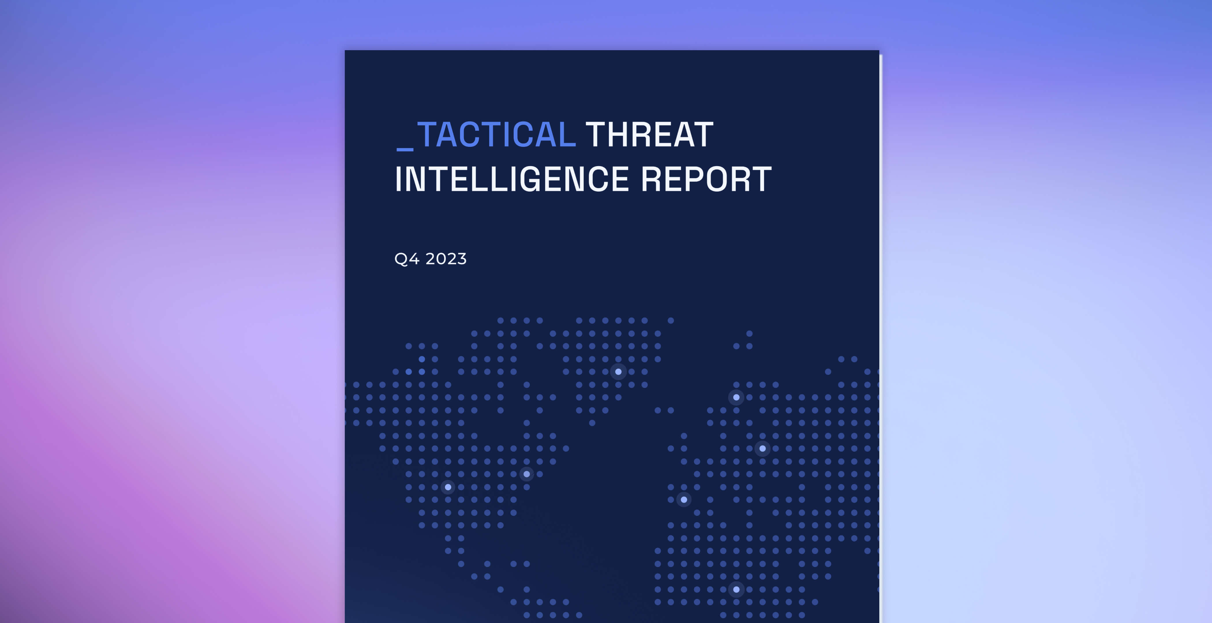 Tactical Threat Intelligence Report – Hoxhunt