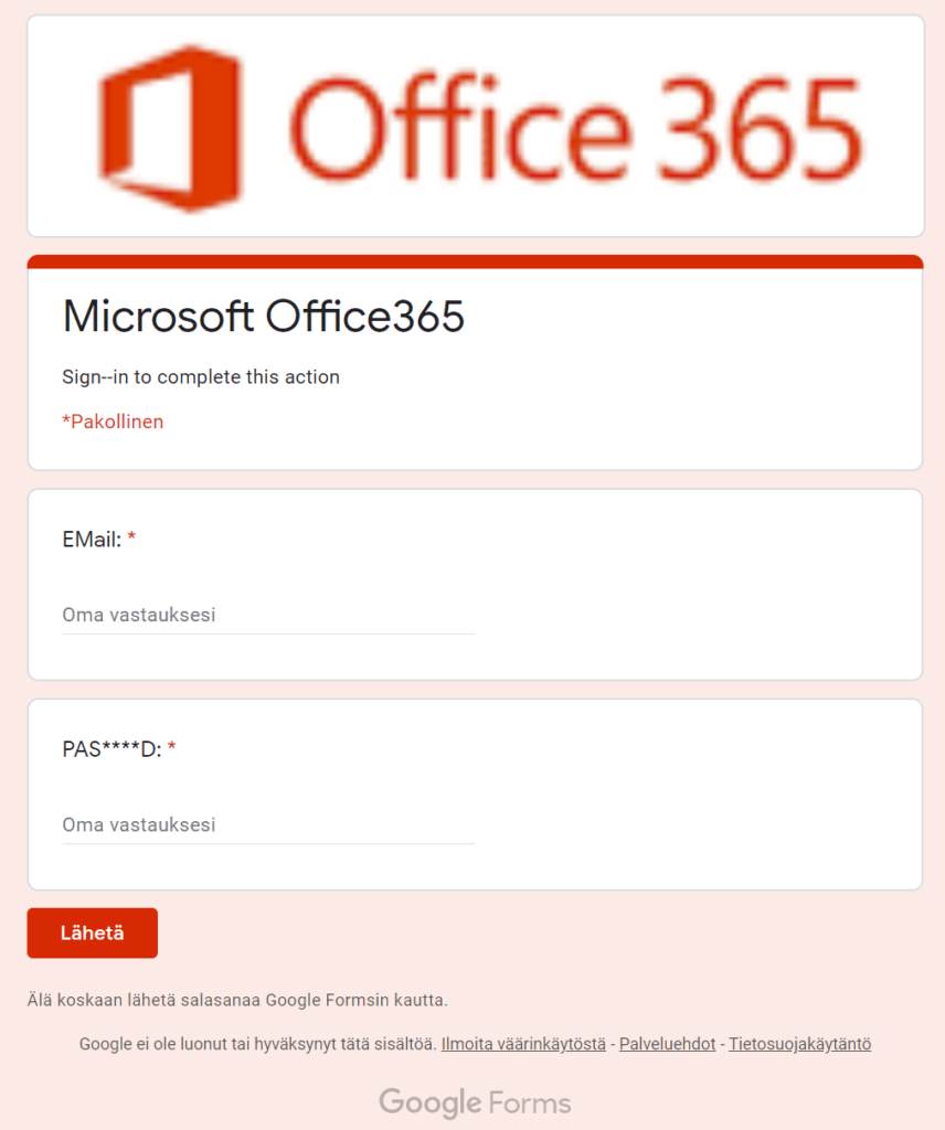 Office 365 Credential Phishing - Hoxhunt