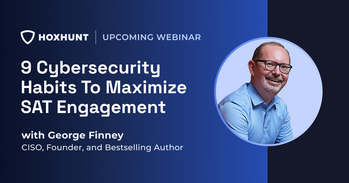 9 Cybersecurity Habits To Maximize Sat Engagement Hoxhunt