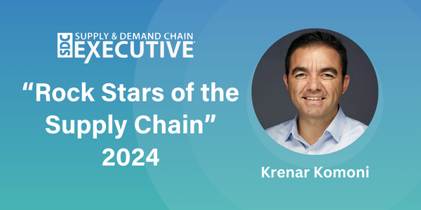 Tive CEO Krenar Komoni Named a 2024 “Rock Star of the Supply Chain” by ...