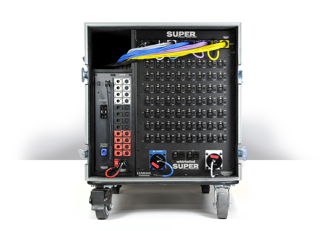 3-way iso split w/Premium Lundahl transformers