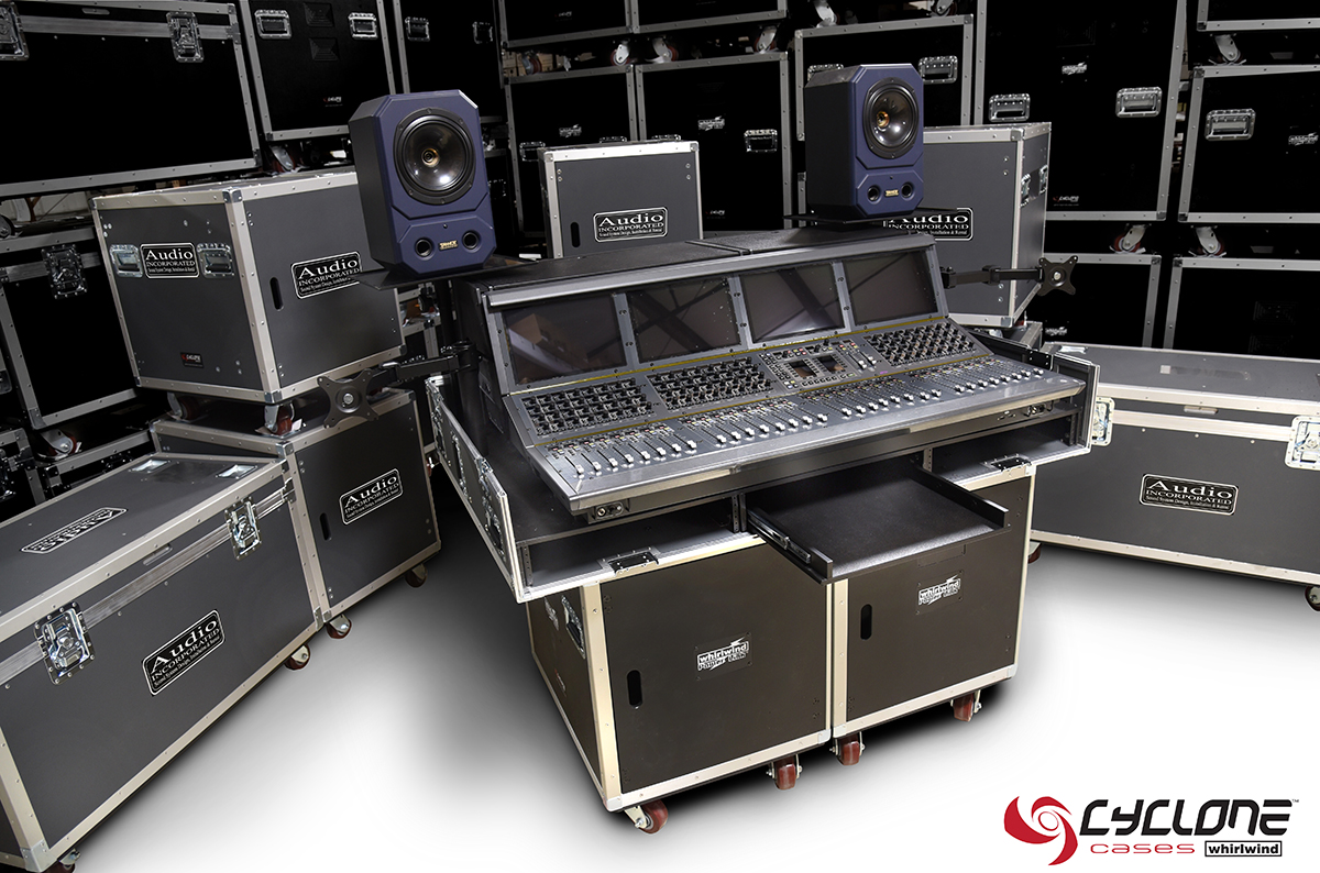 Cylone Custom designed and built cases.