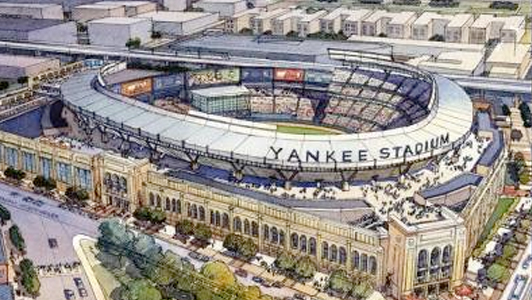 The NEW Yankee Stadium Install