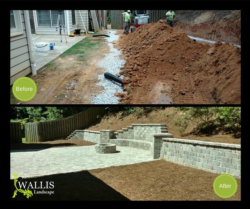 Our Work: Before & After | Wallis Landscape