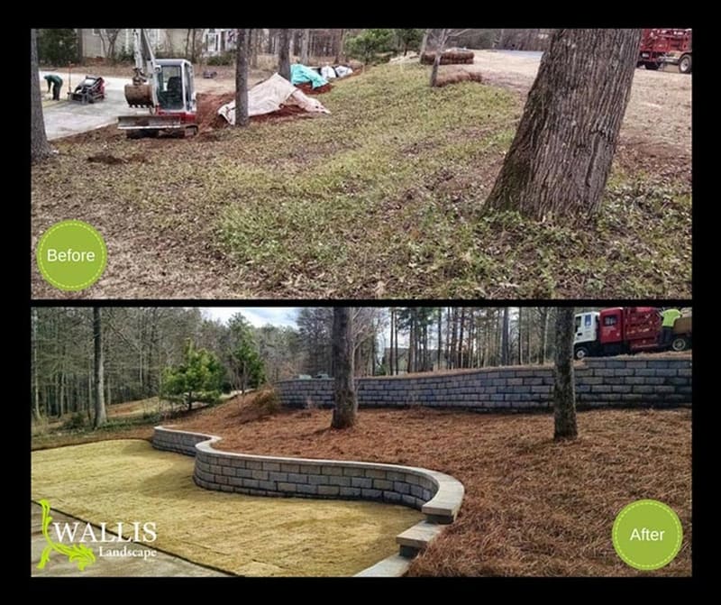 Our Work: Before & After | Wallis Landscape