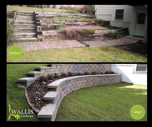 Our Work: Before & After | Wallis Landscape