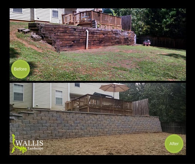 Our Work: Before & After | Wallis Landscape