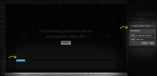 Slider Dots - Customize slider dots for native Webflow Slider component