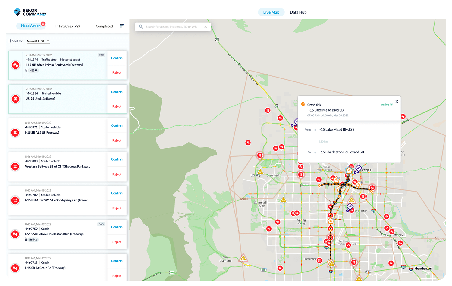 Rekor Command™ for AI-Driven Roadway Management