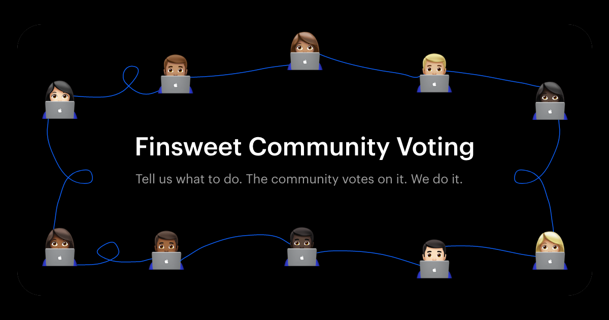 Finsweet Community Voting