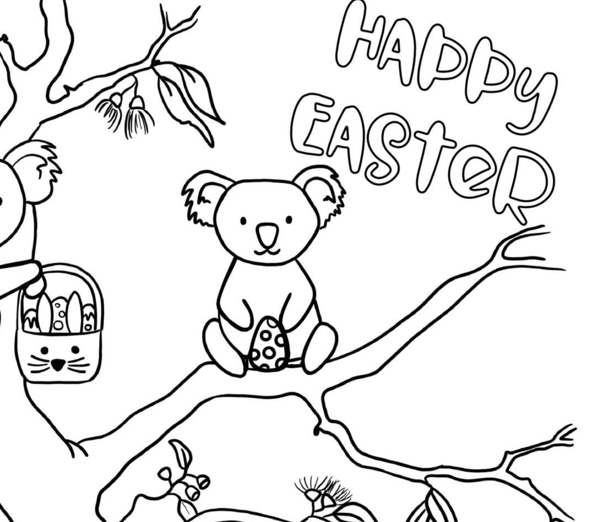Easter colouring competition | SAN