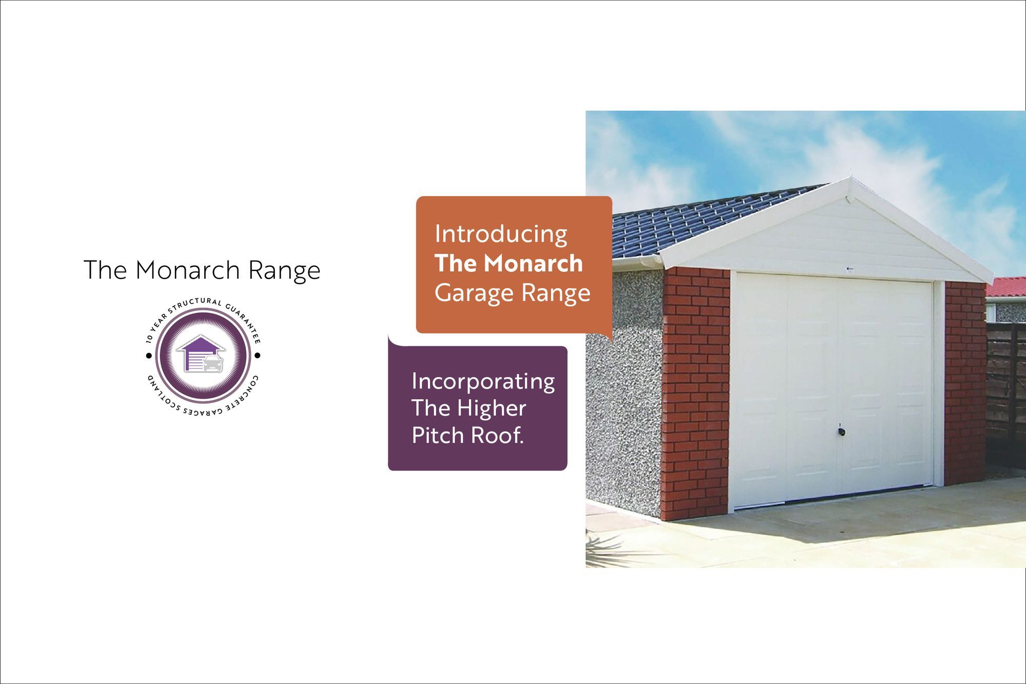 Introducing The Monarch Range | Concrete Garages Scotland