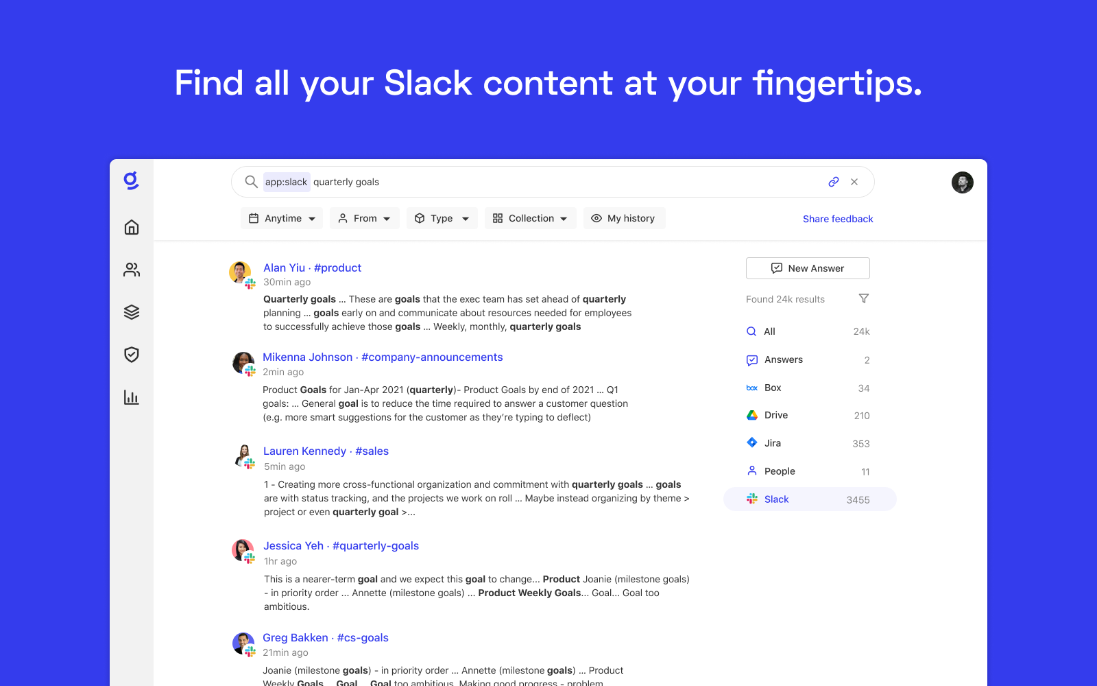 Slack Integration With Glean | Glean Knowledge Discovery