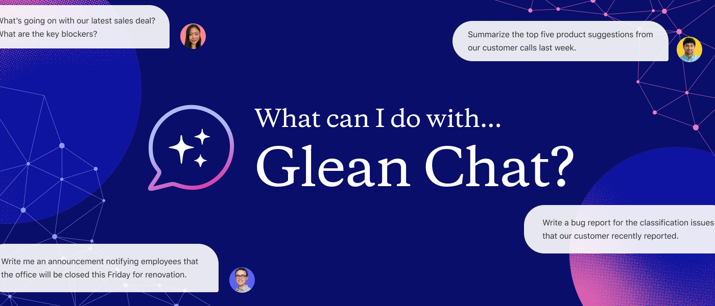 What can I do with Glean Chat? | Glean