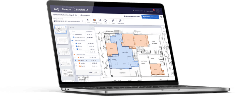 Simple Takeoff and Estimating Software | ConX - Pre-construction simplified