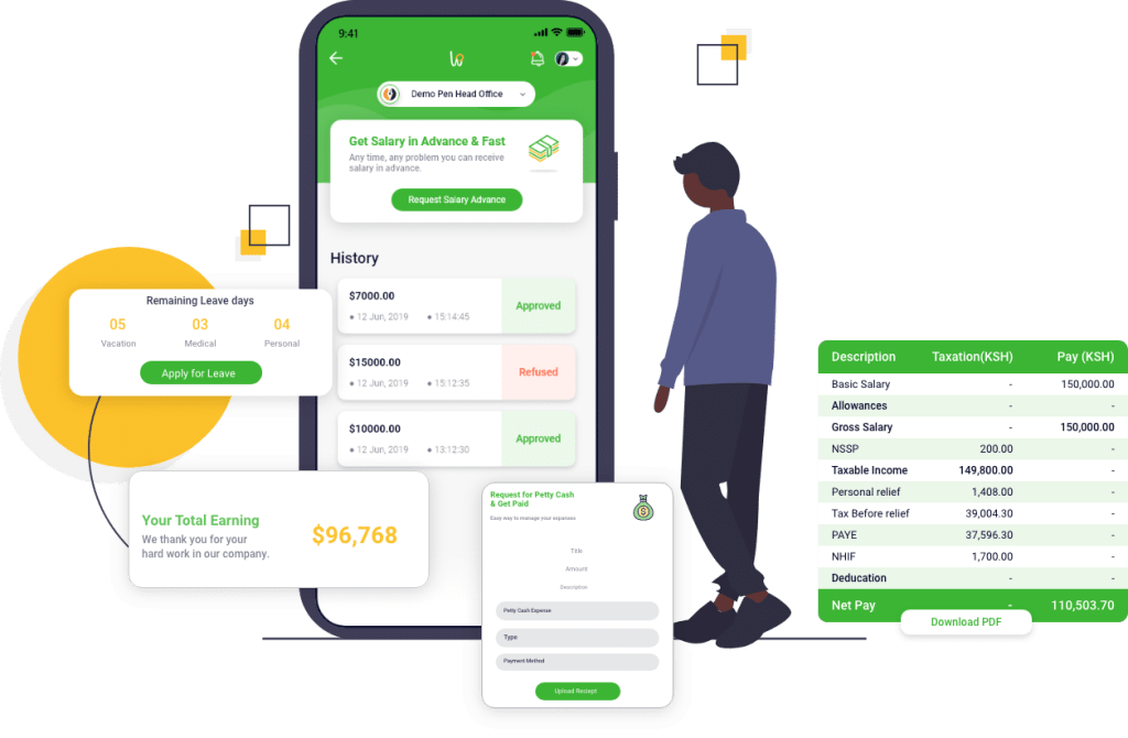 HR and Payroll Employee Self Service Portal in Kenya