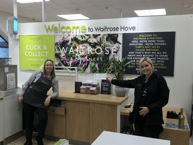 Many thanks to Waitrose Hove | | The Starr Trust