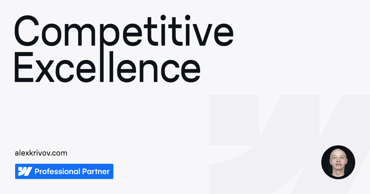 Alex Krivov – Experienced Designer & Webflow Expert