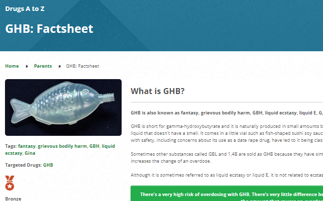 GHB: Factsheet - CODE