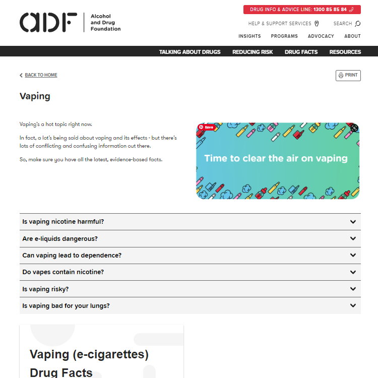 Time to clear the air on vaping - CODE