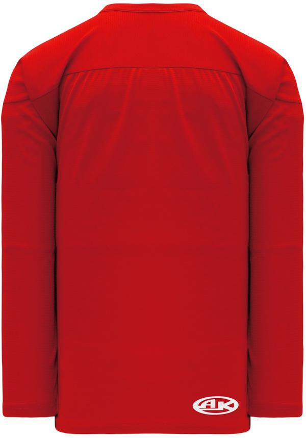 Red Practice Hockey Jersey