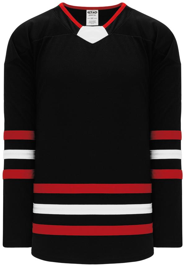 NEW CHICAGO 3RD BLACK - H550B-CHI670B - Custom Hockey Jerseys by Big Stick