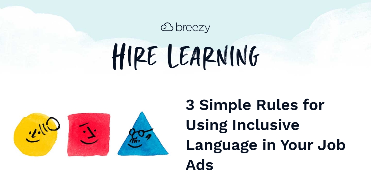 Rules for Inclusive Job Descriptions [Updated for 2022] | Breezy HR