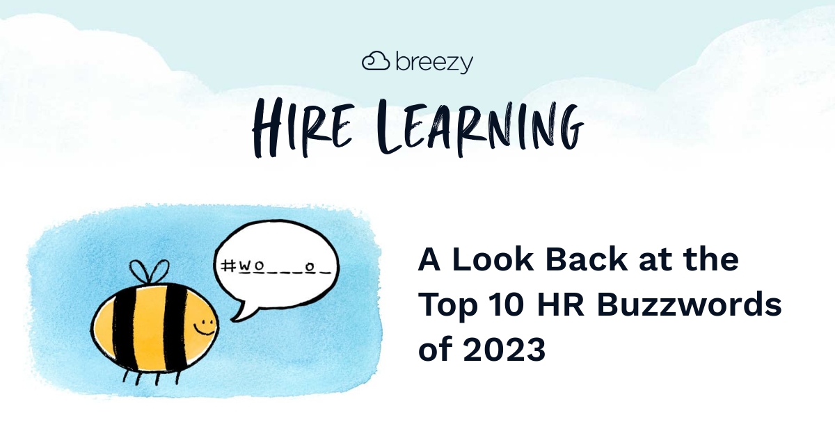 10 HR Buzzwords That Ruled the Internet 2023 | Breezy HR