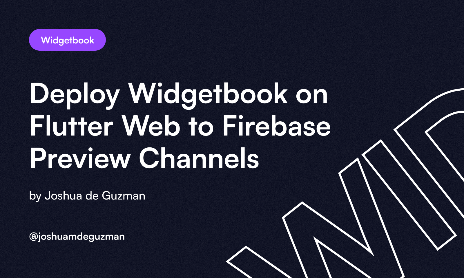 Widgetbook Blog - The Custom Widget Library for Flutter