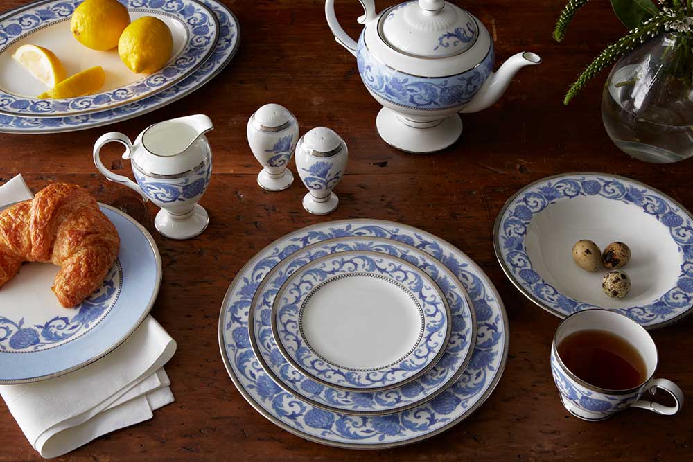 Luxury Sonnet in Blue - Noritake India