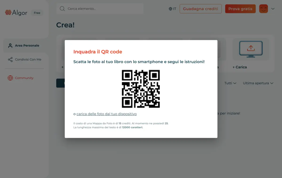 Come creare mappe concettuali dalle tue foto in automatico | Algor