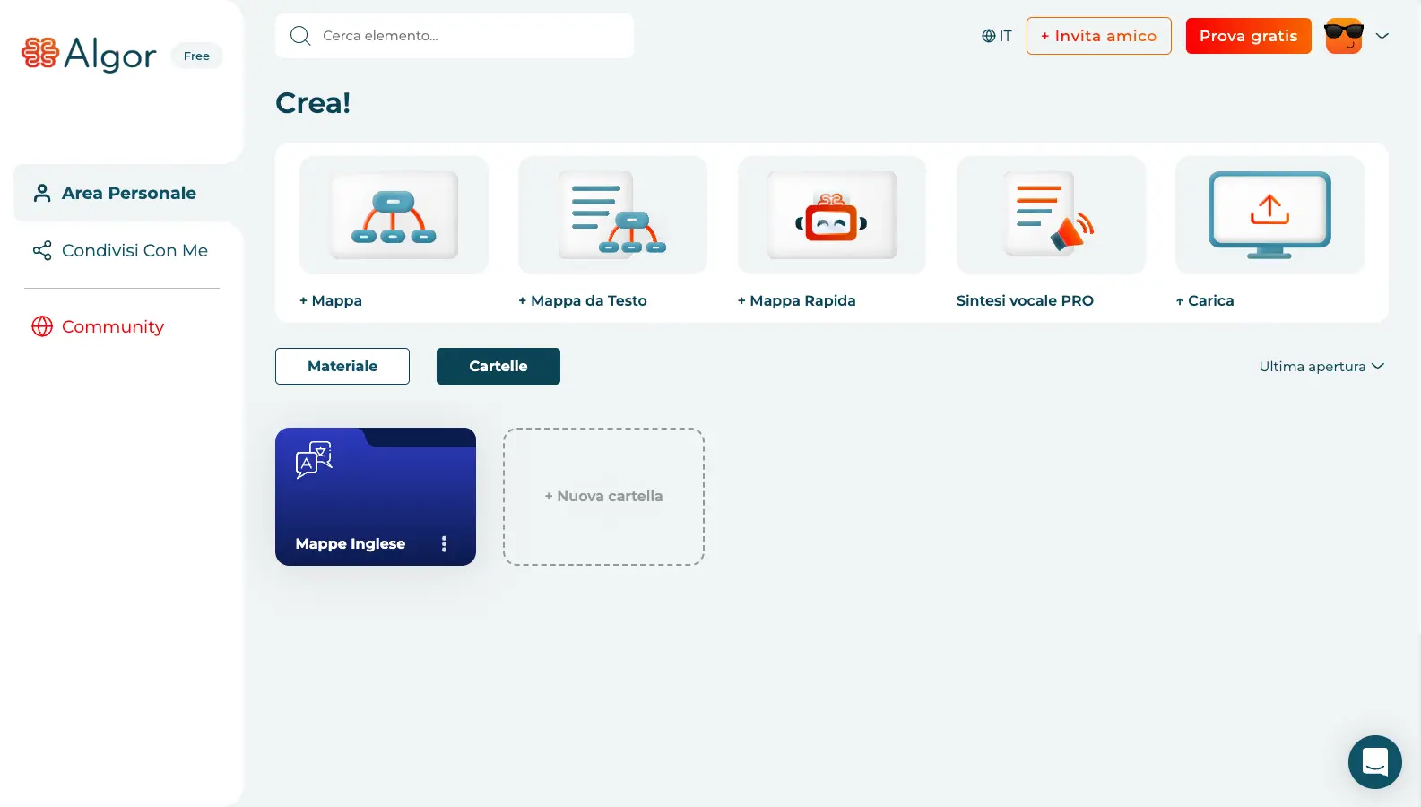 Mappe concettuali online | Algor