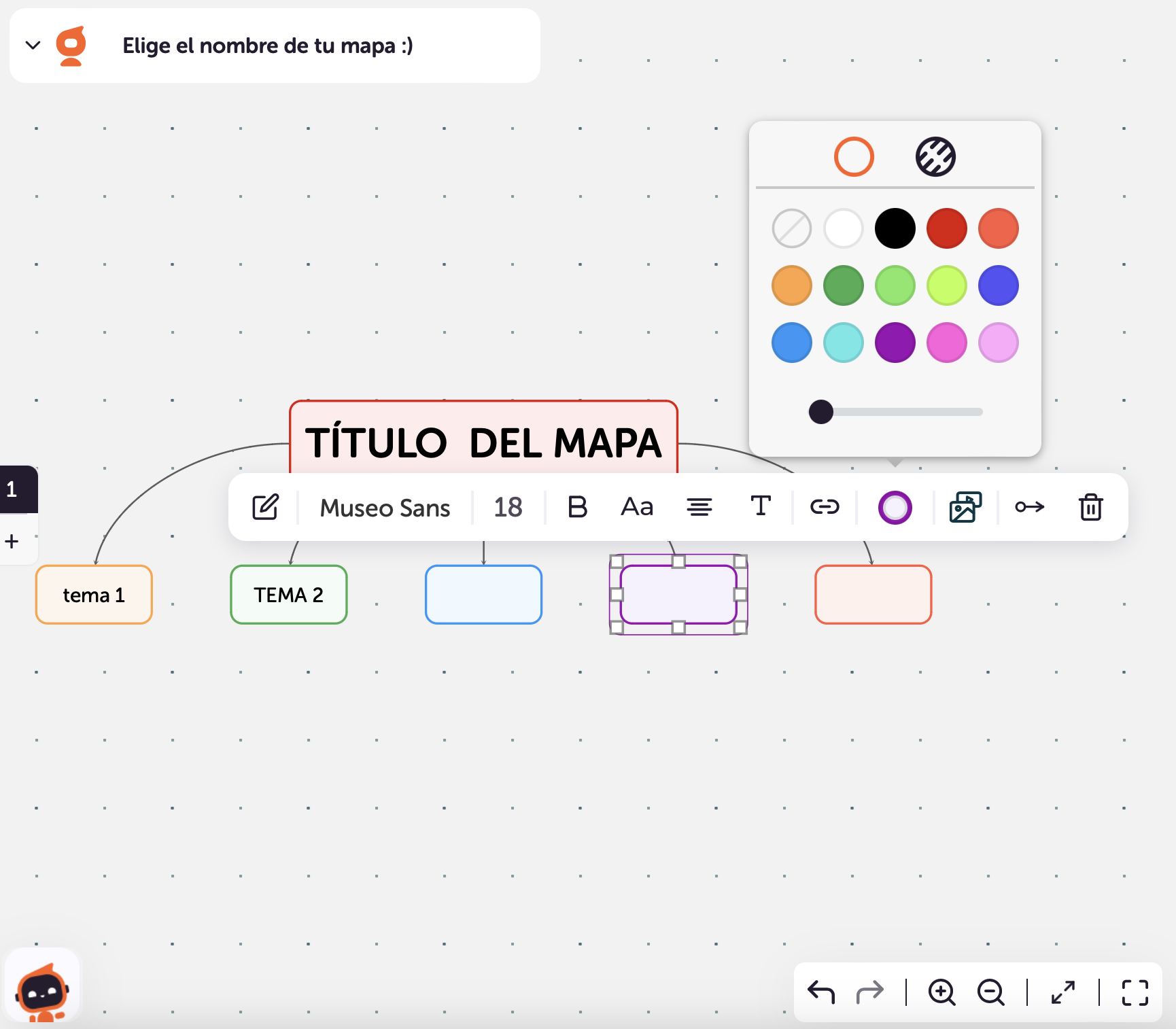 Cómo crear un mapa conceptual gratis en Algor | Algor