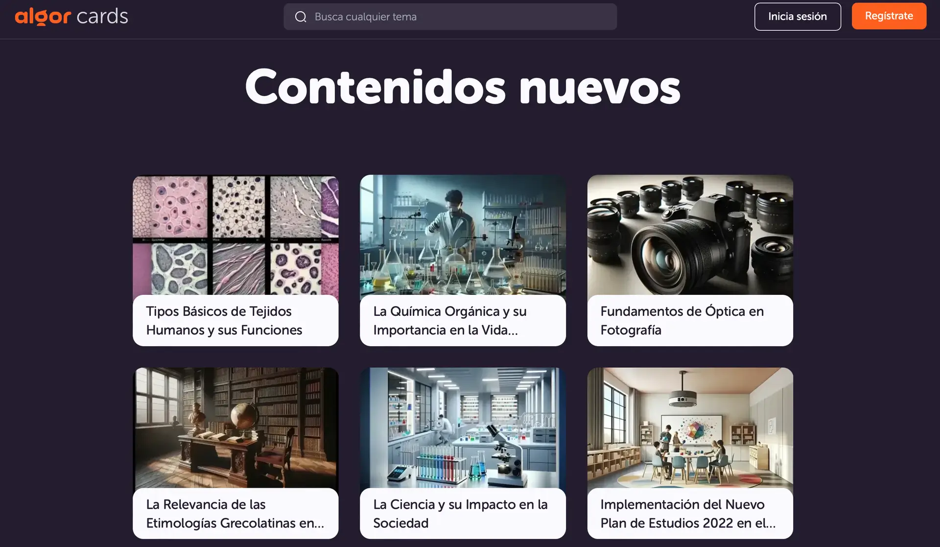 Cómo crear un mapa conceptual gratis en Algor | Algor