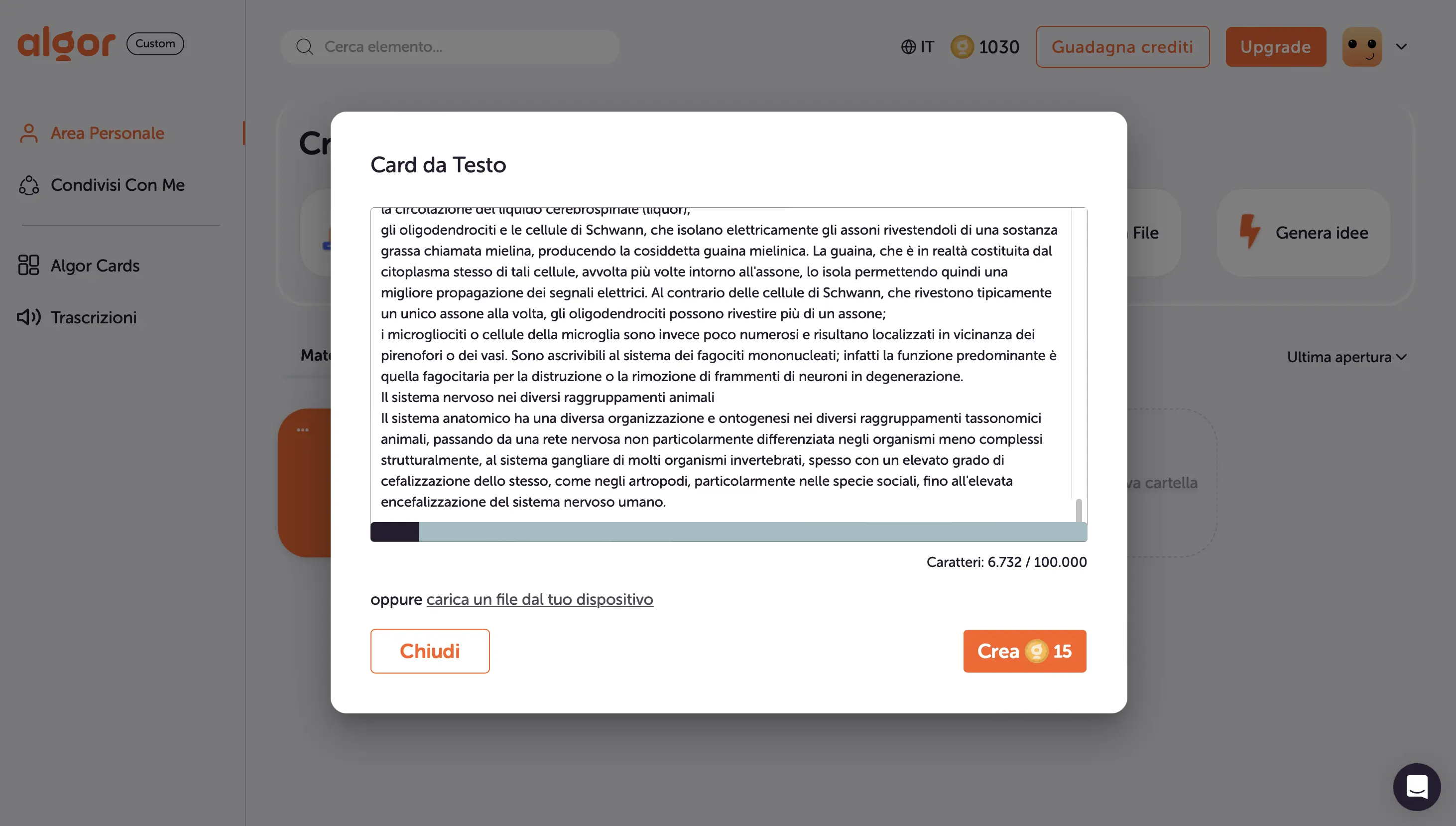 Algor Cards: come generare mappe, riassunti e flashcards dal tuo testo ...