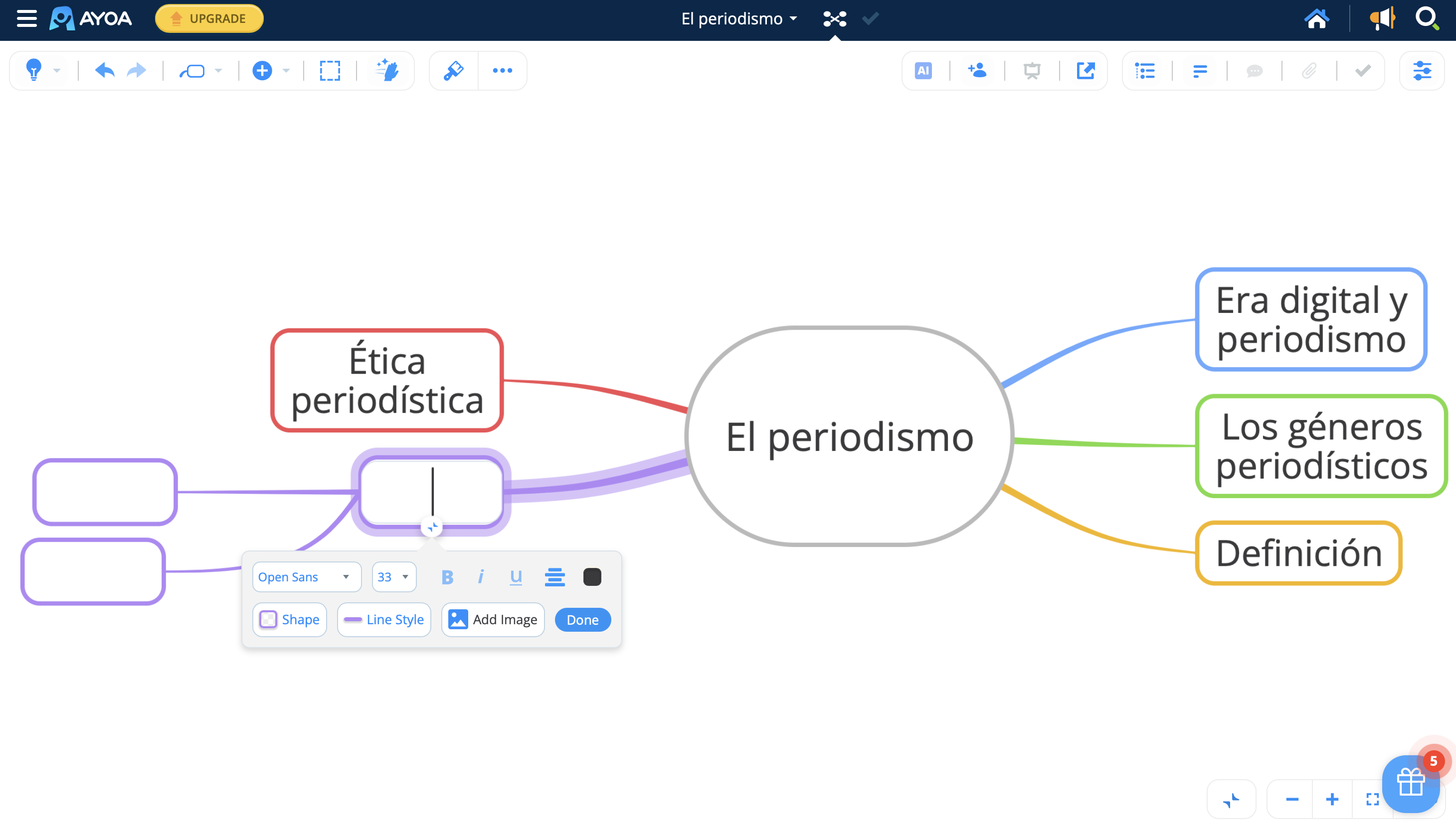 Cinco herramientas con IA para hacer mapas mentales en línea | Algor